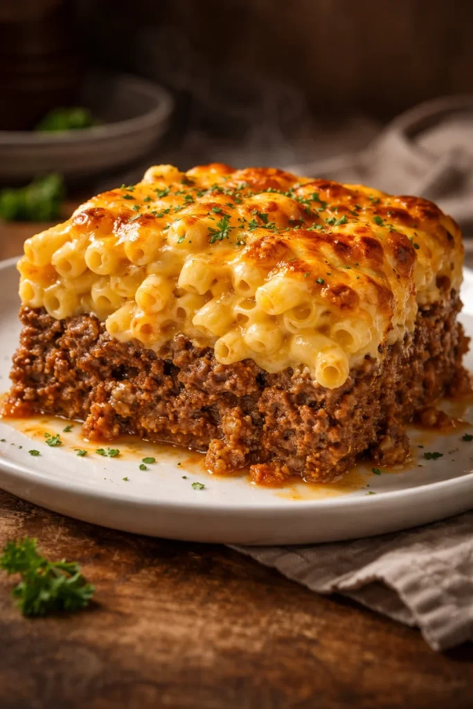 Mac and Cheese Meatloaf Casserole – mayonnaiserecipe